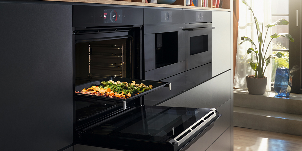 Integroitu Airfryer-uuni | Bosch accent line Series 8 -uunisarja - Gigantti