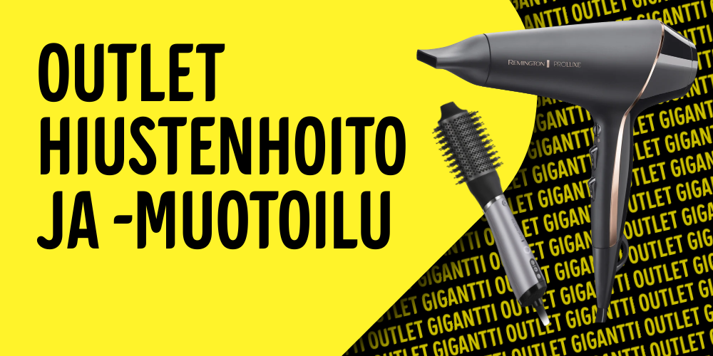 Outlet: hiustenhoito ja -muotoilu - Gigantti