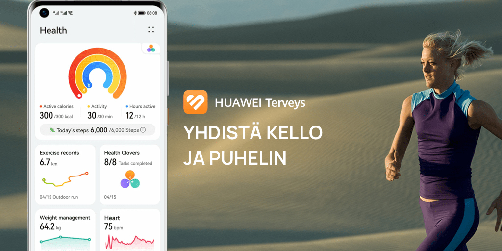 Huawei Terveys - Yhdistä kello ja puhelin - Gigantti