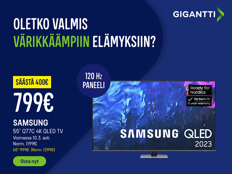 Viikon kampanjatuotteet: Televisiot - Gigantti verkkokauppa